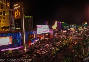 Vegas Night Scenes - Travel Photo Mondays